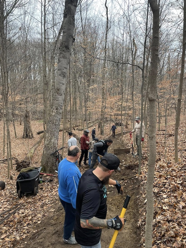 Green Loop Mountain Biking Trail - Waverly, Michigan