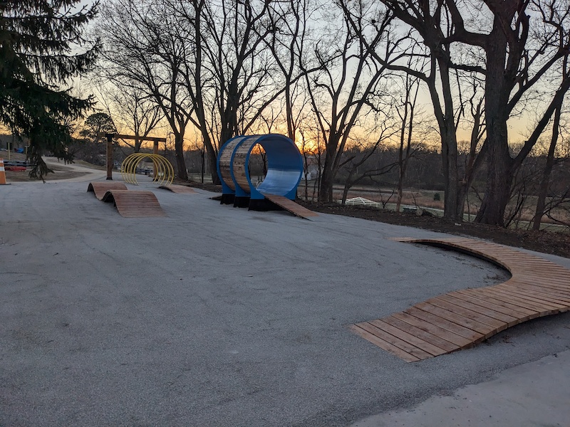 Bicycle Playground - Adams Park Mountain Biking Trail - Omaha