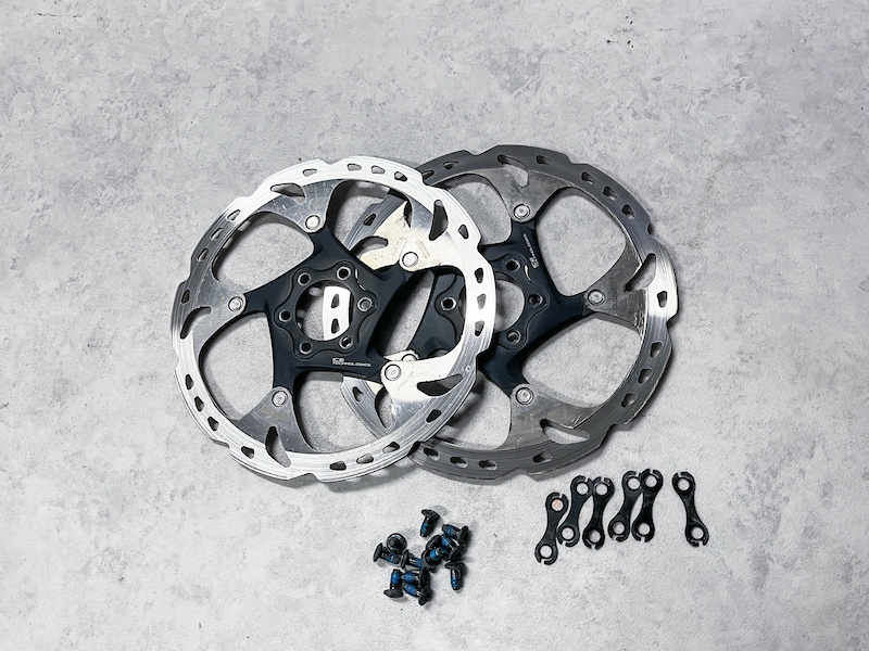 Shimano RT86 Floating Ice-tech disc rotors 160/180mm For Sale