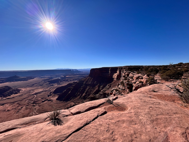 Pyramid Canyon Overlook Hiking Trail - Moab, Utah