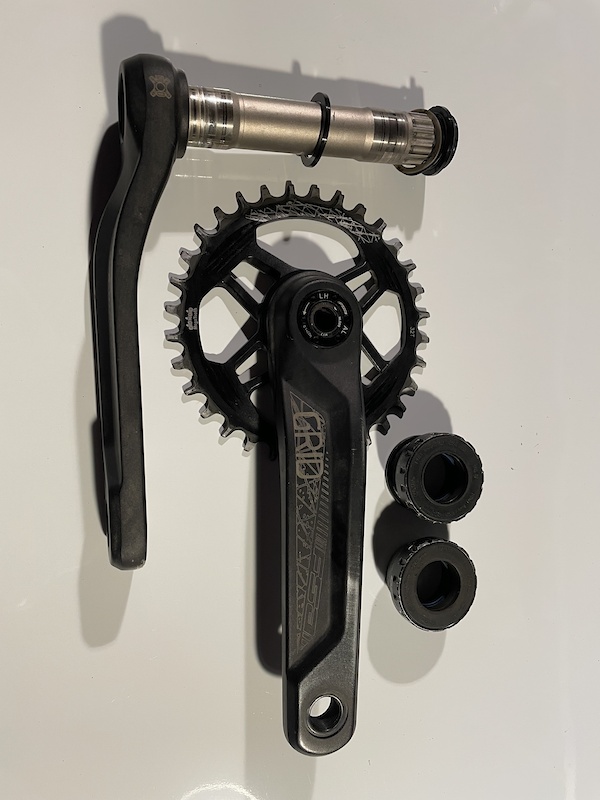 2019 FSA Grid Crankset 170 32 tooth ring Boost For Sale