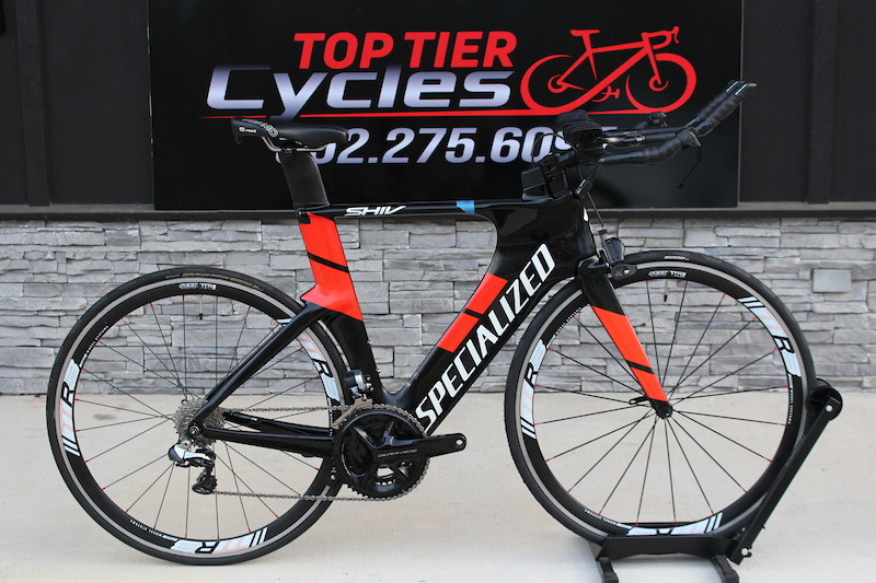 2017 Specialized Shiv Tri/TT- Di2- Race Wheels- $7k Retail For Sale