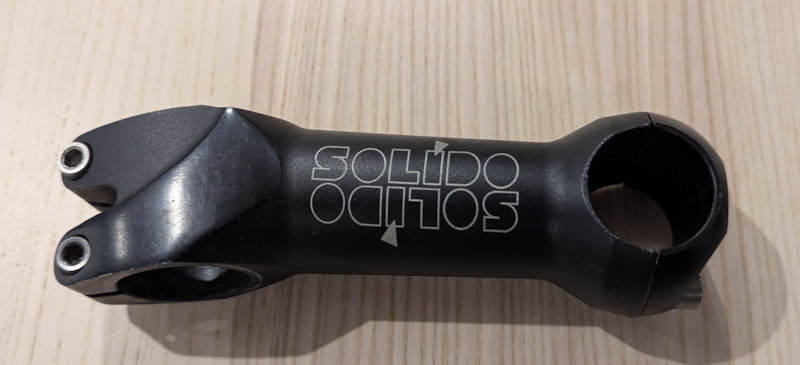 CINELLI Solido 100mm +-17 Deg. 25.4 Clamp Stem For Sale