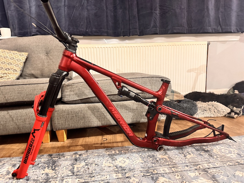 2024 Merida One Forty - Frame and Fork (Bomber Z2) For Sale