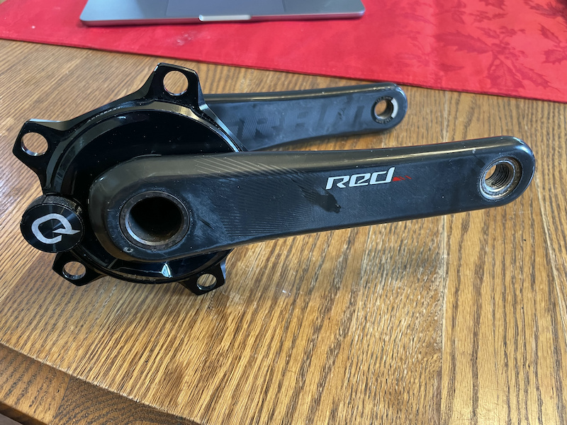 2017 Quarq DZero GXP 110bcd Power Meter 162.5mm Crankset For Sale