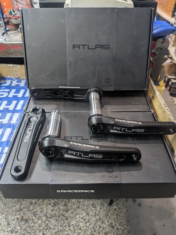 2025 Race Face Cranks Atlas (BLACK) For Sale