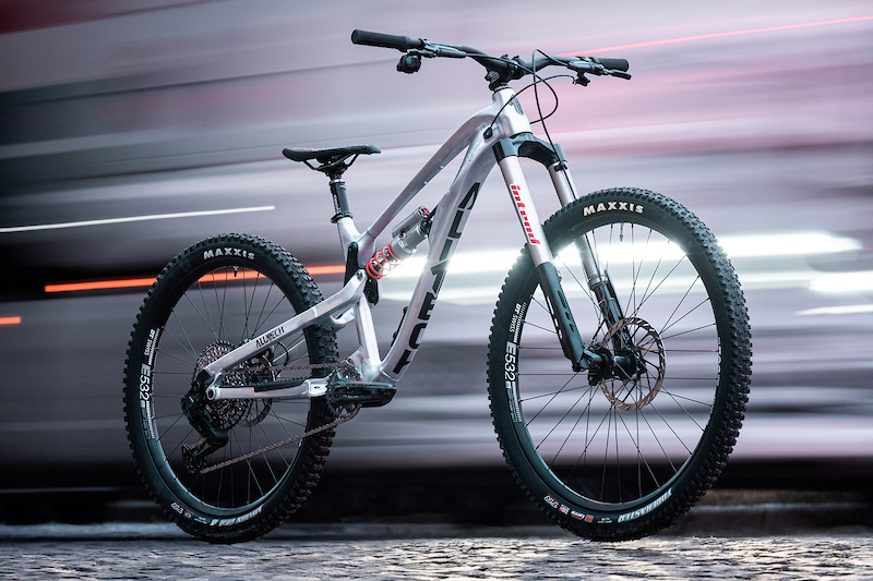 First Look: Intend Moto V2 Air-Coil Hybrid Shock & Inverted Fork - Pinkbike