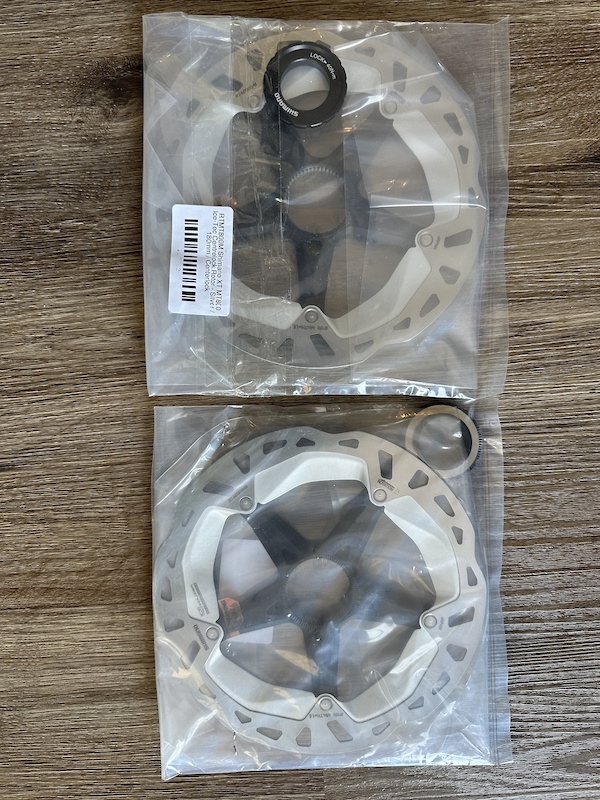 2025 Set of 2 - Shimano XT - 180mm Centerlock Rotors For Sale