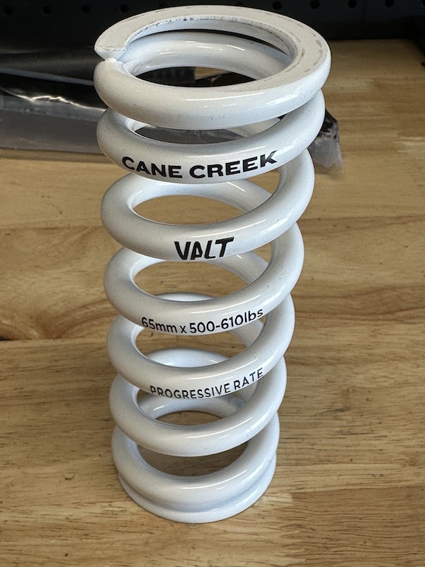 2025 Cane Creek VALT Progressive coil spring 500-610# 65mm For Sale