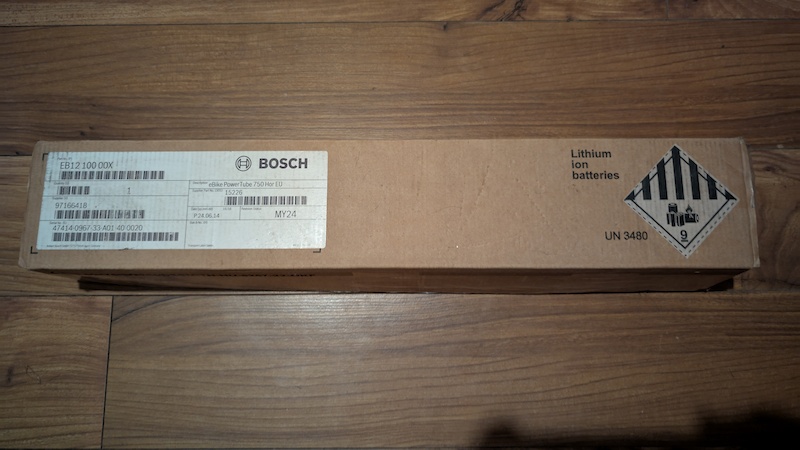 2024 Bosch 750w gen 4 smart system battery For Sale