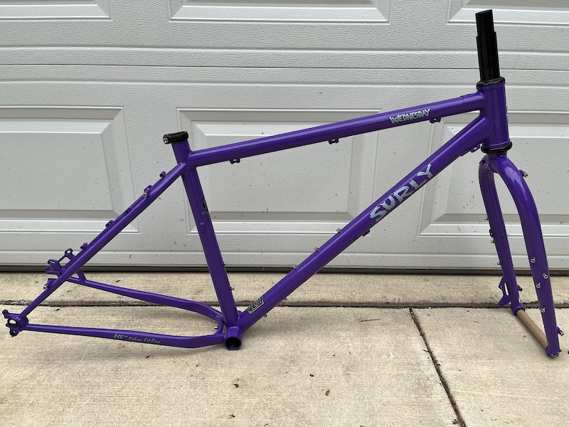 2021 Surly Wednesday Fat Bike Frame & Fork size Large For Sale