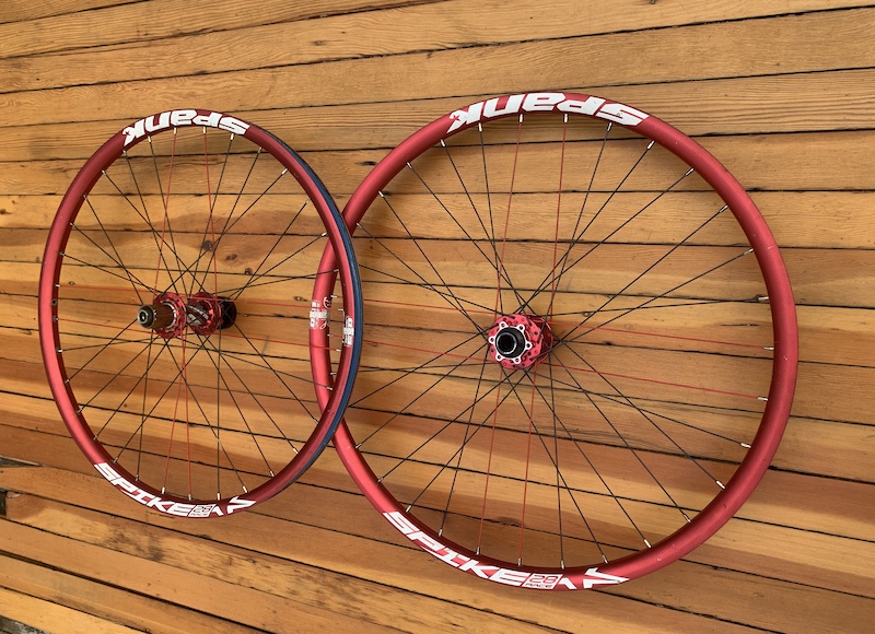 Spank Ind. Spike Race 28 EVO x Spoon DH wheels (1253) For Sale