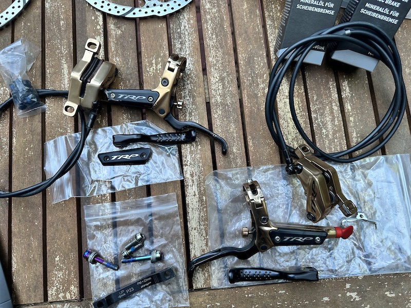 TRP DH-R Evo Gold Brakes For Sale