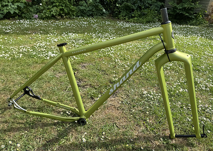 2023 Shand Bahookie Frame + Carbon Fork with EBB Medium For Sale
