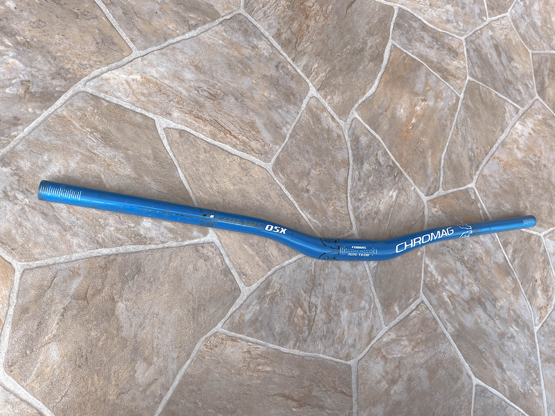 Chromag Fubar 780mm 25mm rise 31.8 clamp blue For Sale