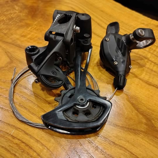 2021 Sram SX 12 speed derailleur and shifter - barely used For Sale