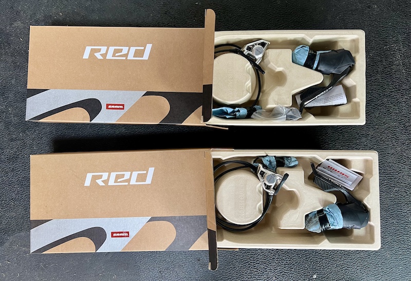 2025 SRAM RED E1 AXS HRD Frnt/Rear Shift/Brake Levers For Sale
