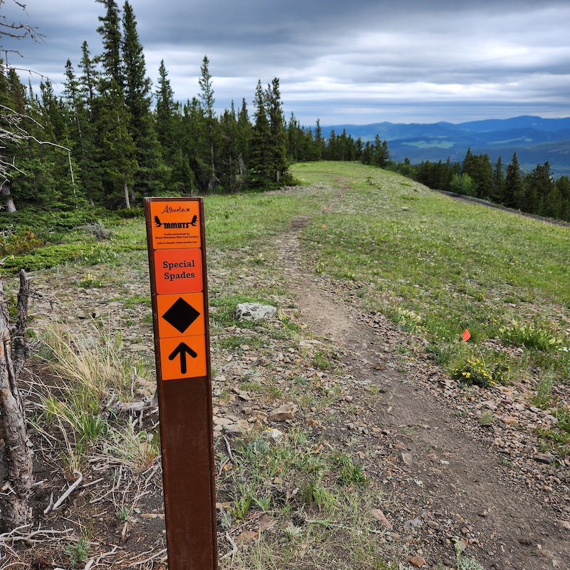 Special Spades Mountain Biking Trail - Bragg Creek