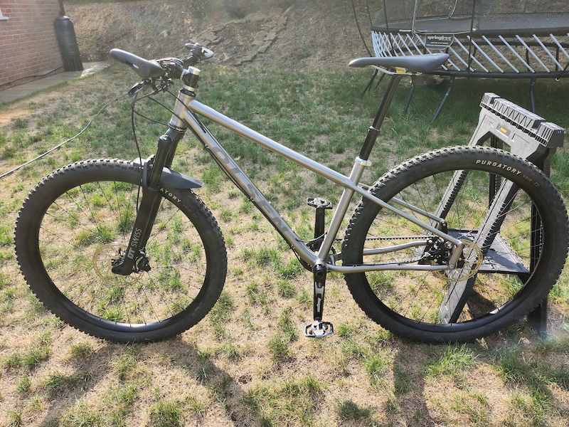 2025 Titanium Single Speed Custom Build For Sale