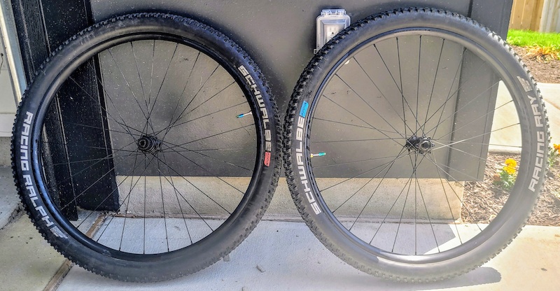 2023 Syncros Silverton 2.0 Boost Wheels + Schwalbe Tires For Sale