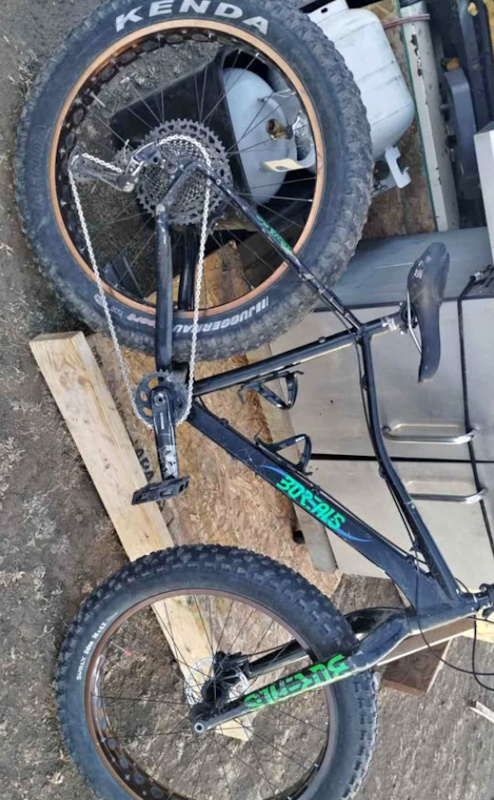 BoraelisCarbon fiber chrome alloy fat tire bike For Sale