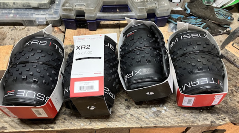 2025 Bontrager 29+ plus tires for sale. For Sale