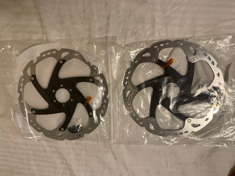 2024 Shimano XT SM-RT86-L Ice-Tec 6 Bolt Rotors (2), 203mm For Sale