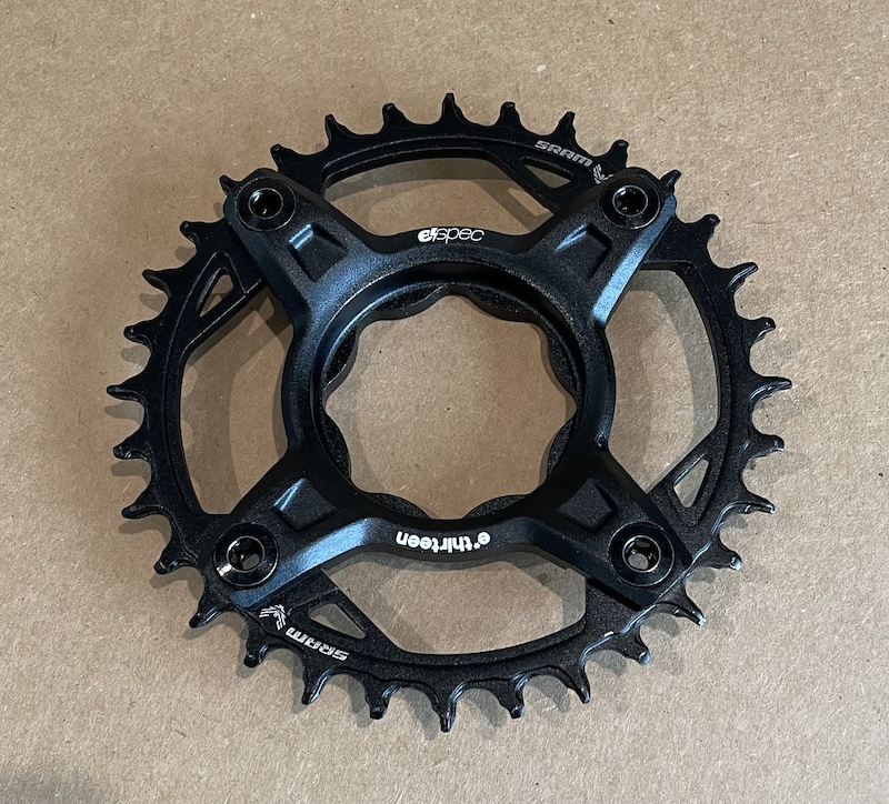 TQ e*13 direct mount spider SRAM X-Sync 32t 104BCD NEW For Sale