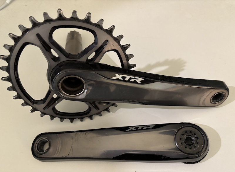 2021 Shimano XTR M 9100 crankset 175m For Sale