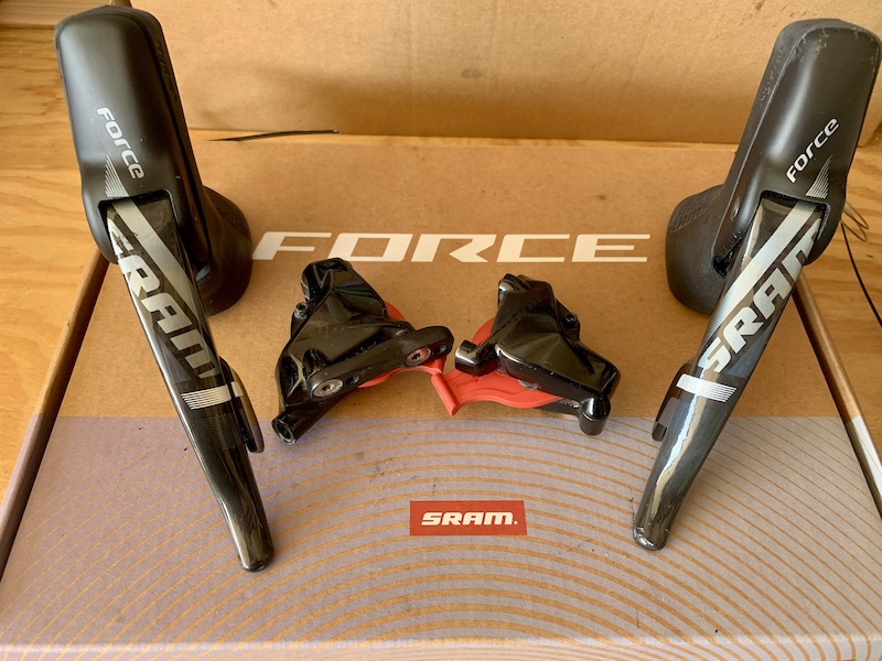 Sram Force Carbon Levers/Shifters w/ Rival Calipers For Sale