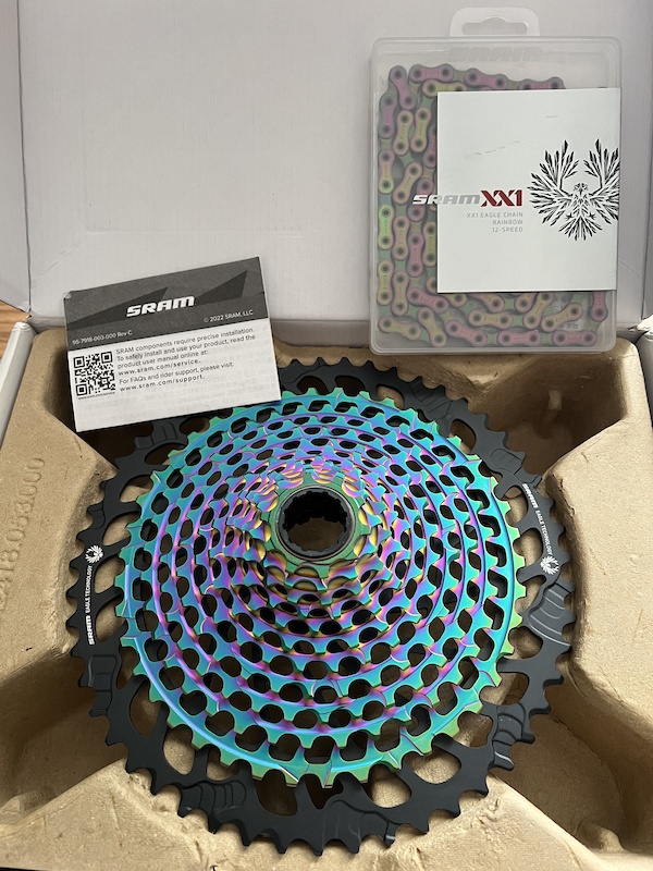 Sram XX1 Eagle 12 Speed Cassette and Chain For Sale