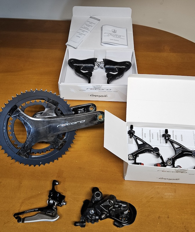 2022 Campagnolo Record 12 Speed Rim Brake Groupset (170mm) For Sale