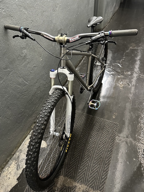 Papillon Cycles Custom Ti 29er SS Hardtail MTB 23lbs! For Sale