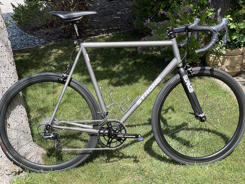 Custom Carl Strong Titanium Road Bike For Sale