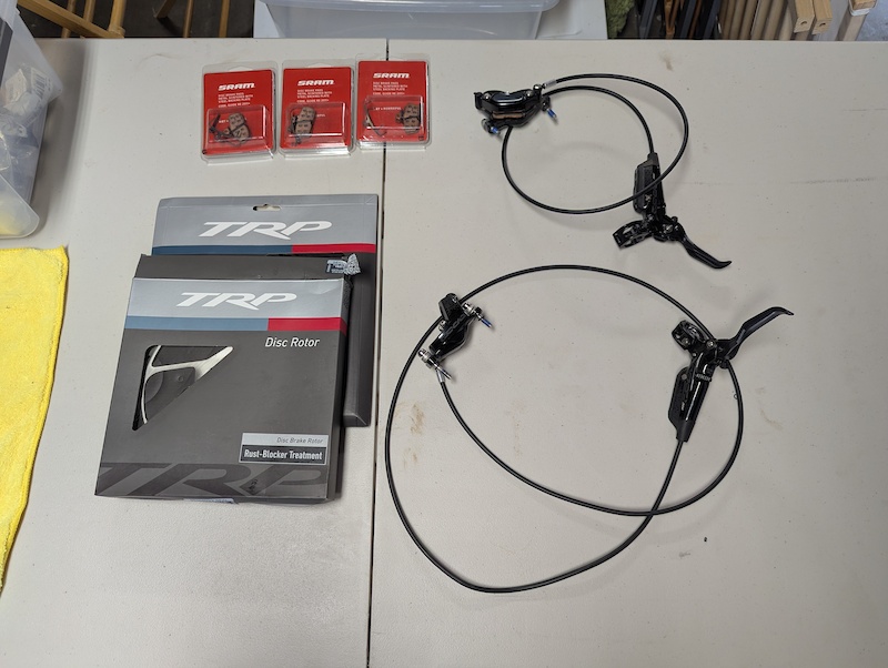 2024 Code RSC front and rear brakes, rotors, pads For Sale