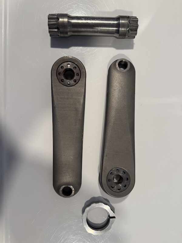 2025 Sturdy Cycles Titanium Cranks 157.5mm For Sale