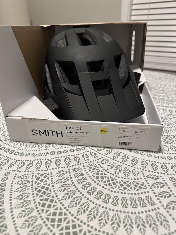 2025 Smith Payroll MIPS Matte Black Large For Sale
