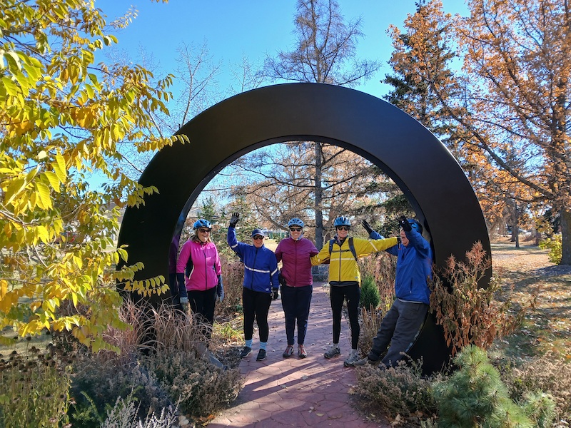 Alexandra Park West Pathway Multi Trail - Leduc, AB