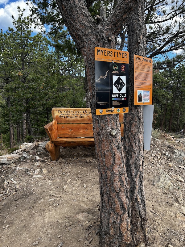Myers Flyer Mountain Biking Trail - Idaho Springs, CO