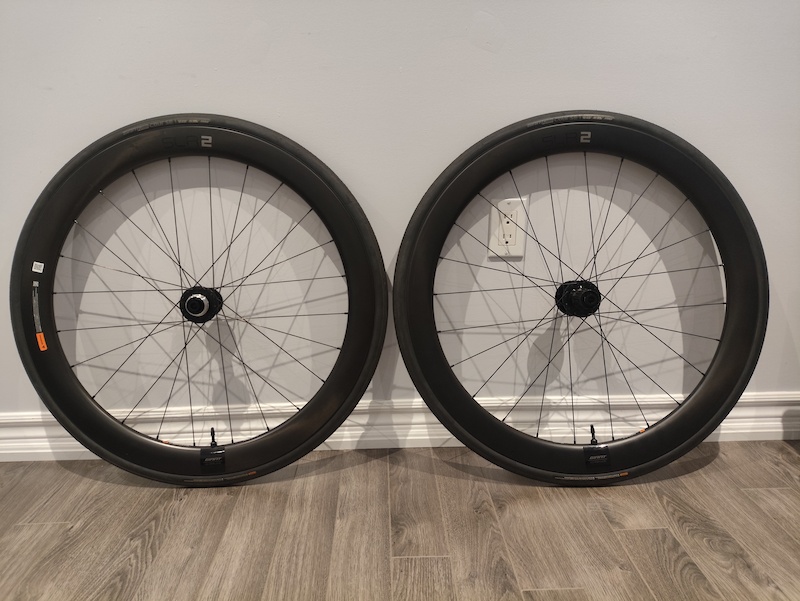 2025 *NEW* Giant SLR 2 50 Carbon Disc Wheelset with Tires For Sale