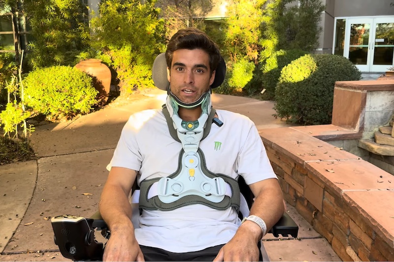 Adolf Silva's First Video Injury Update After Rampage Crash - Pinkbike