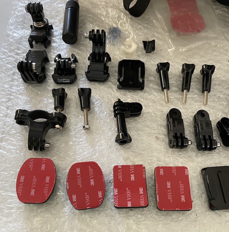 Go pro mount kit mostly new For Sale