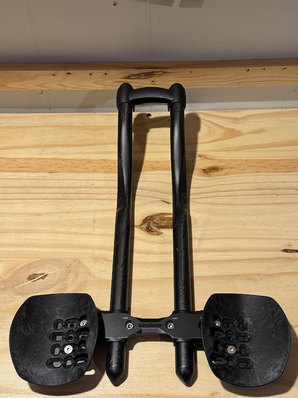 2025 Vision tfa 385mm aero bars, ext bridge, arm rests. For Sale