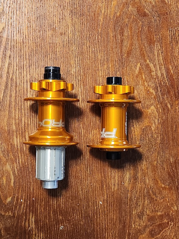 Hope pro 4 hubset orange For Sale