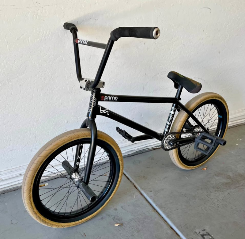 WeThePeople & Primo BMX Bike + Grind Rail For Sale