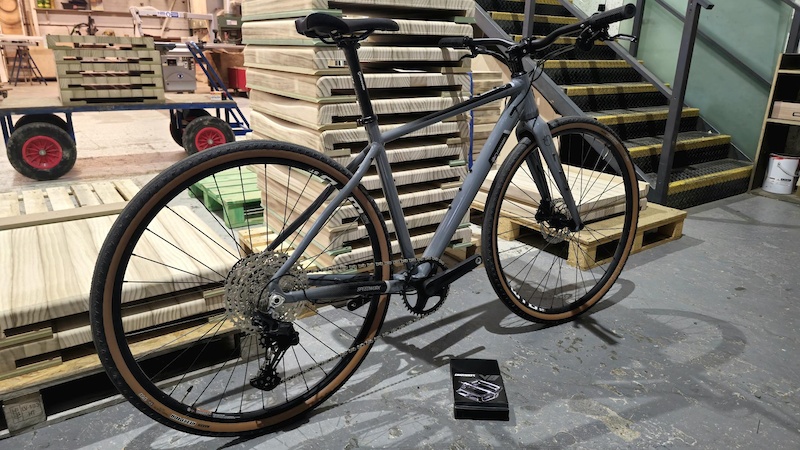 2025 Orange Speedwork S Flat Bar Urban Bike Norlando Grey For Sale