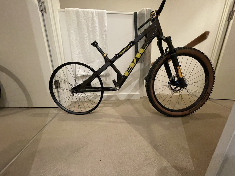 2006 Evil Imperial MK2 Frame with Chris King 1.5 Headset For Sale