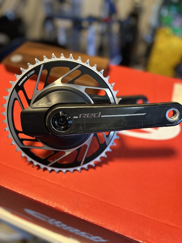 Sram Red XPLR Crankset Power Meter 46T 160mm arms For Sale