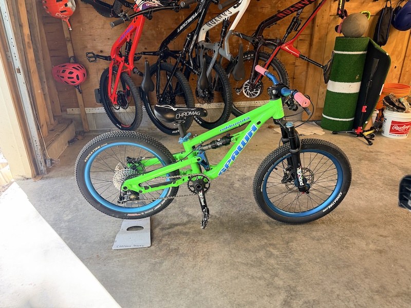 2019 20” Spawn Rokkusuta full sus youth bike For Sale
