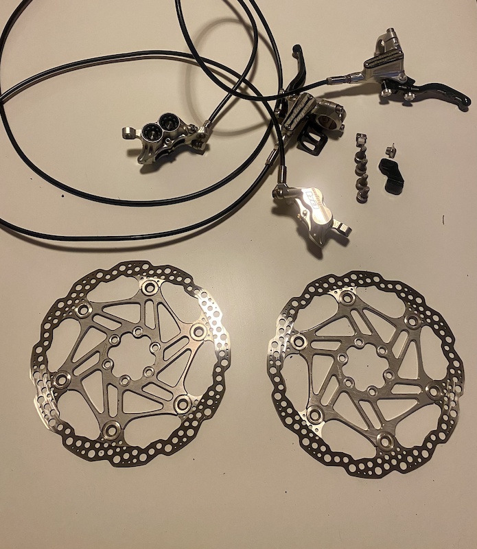 Hope tech 3 e4 brake set For Sale